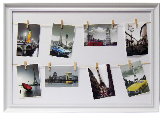 FRAME PEG PHOTO FRAME WHITE 50X70CM | Macs Gifts